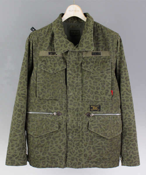 2013年初売り WTAPS ダブルタップス M-65 1 M65 レオパード 緑(ジャンパー、ブルゾン)｜売買されたオークション情報、yahooの商品情報をアーカイブ公開 - オークファン ...