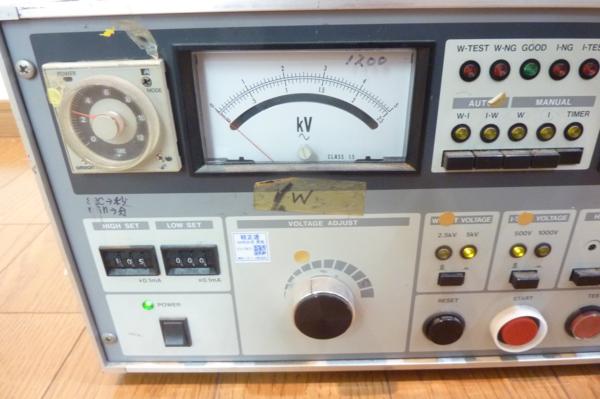 TSURUGA 自動耐電圧 絶縁試験器 8511B 本体のみ aw493A(電気計測器)｜売買されたオークション情報、yahooの商品情報を ...