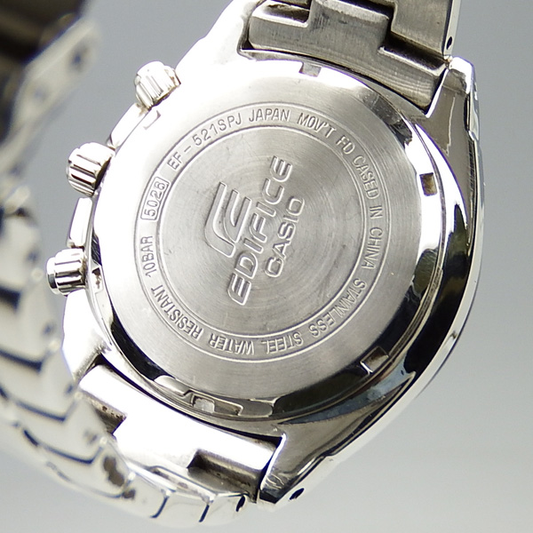 CASIO EF-521SPJ-1AJF EDIFICE エディフィス クロノグラフ(EDIFICE)｜売買されたオークション情報、yahooの商品情報をアーカイブ公開 - オークファン ...