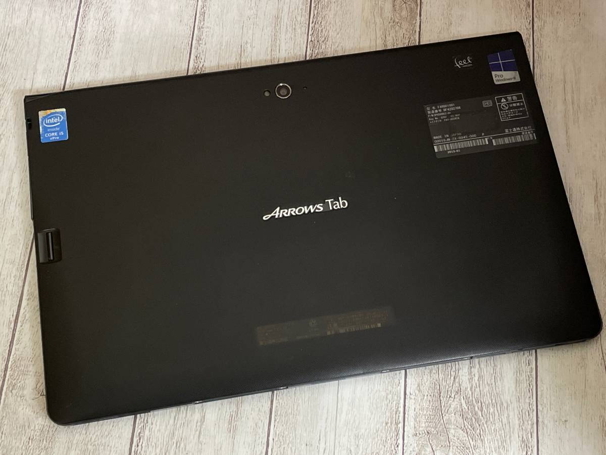 FUJITSU ARROWS Tab Q704/H Core i5-4300U 1.90GHz/RAM:4GB/SSD:128GB/12.5 ...