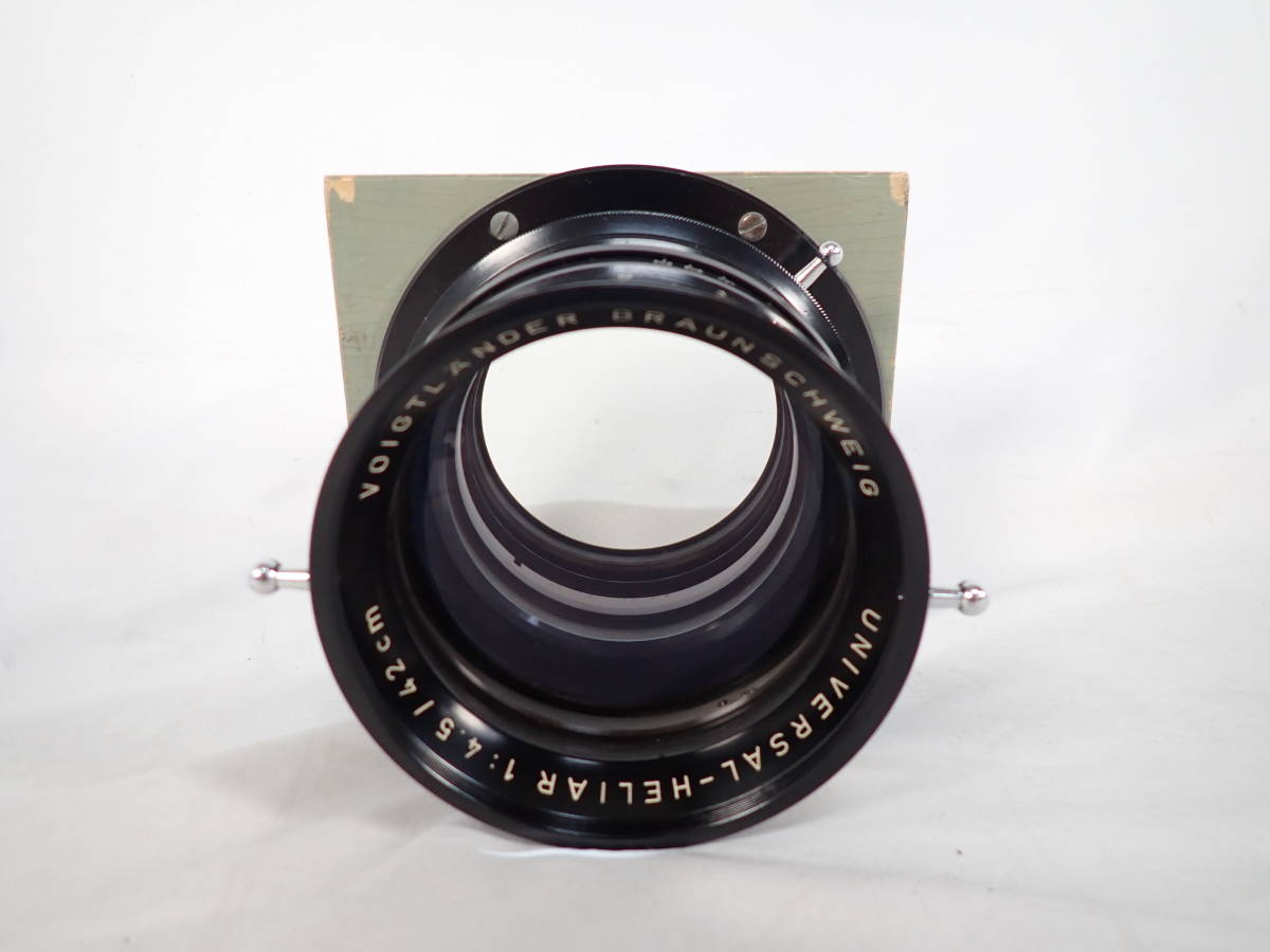 VOIGTLANDER フォクトレンダー BRAUNSCHWEIG UNIVERSAL-HELIAR 1:4.5/42㎝ カメラレンズ(一眼 ...