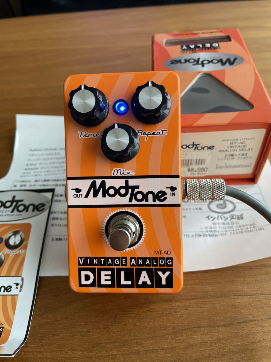 Mod tone ビンテージアナログディレイ vintage analog delay(ディレイ)｜売買されたオークション情報、yahooの ...