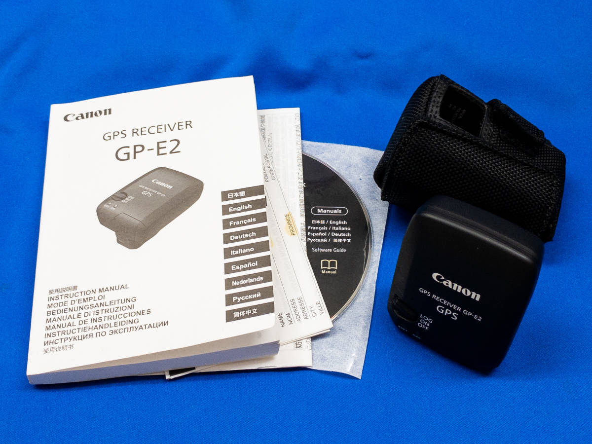 3Q売切！税無し Canon キャノン GPSレシーバー GP-E2★カメラアクセサリー★★0824-11｜家電、AV、カメラ