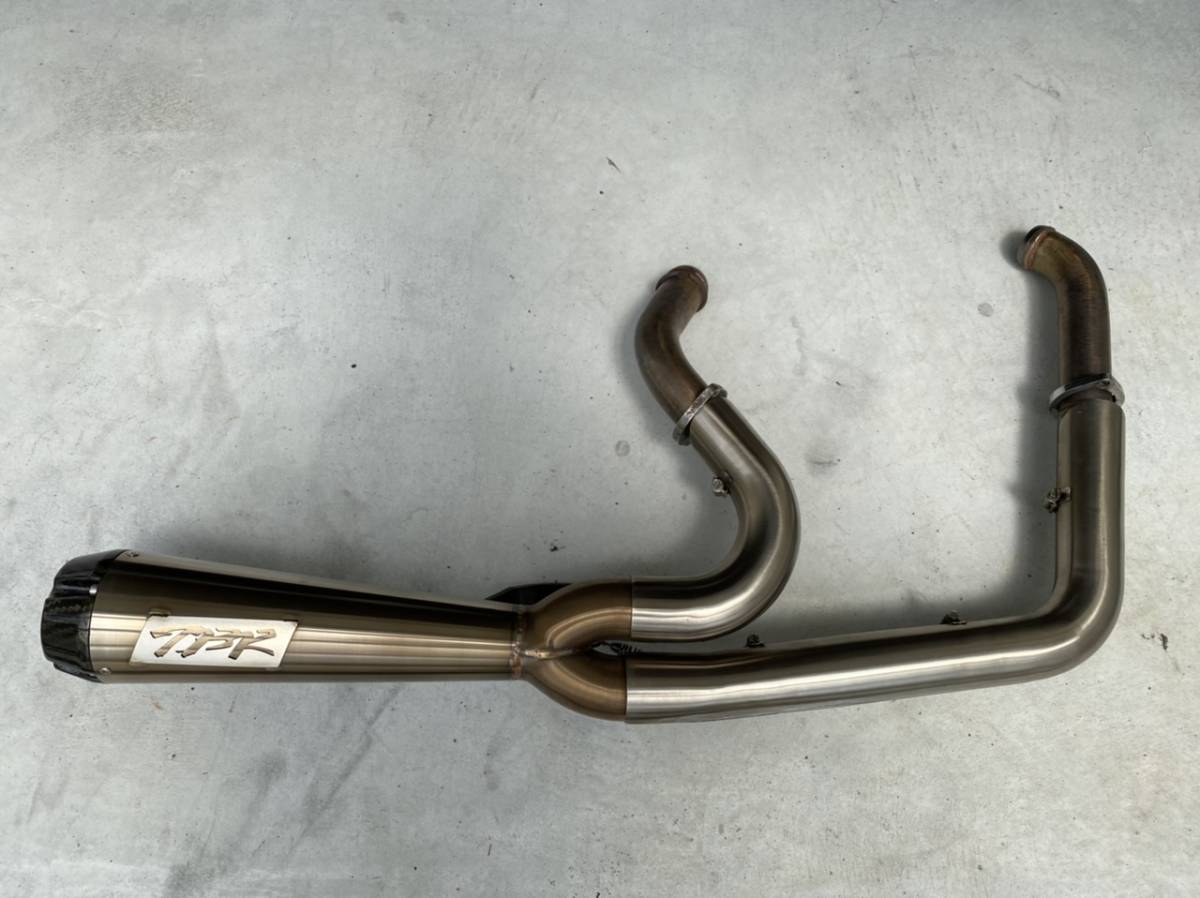 Two Brothers Racing ダイナ 1999 2005 dyna クラブスタイル tbr 箱 説明書付 ツーブラザーズレーシング fxd 消音バッフル付き(ハーレーダビッドソン用 ...