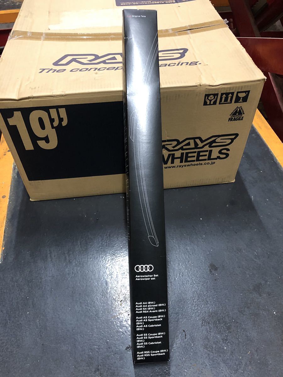 アウディ純正 エアロワイパー 左右 A4 S4 RS4 A5 S5 RS5 8W F4 F5 B9 AUDI セダン アバント スポーツバック ...