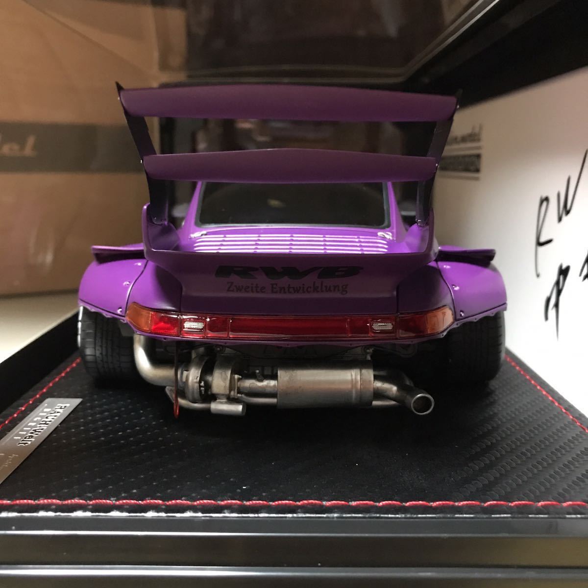 Web60台限定 1/18 IG2262 ignition model イグニッションモデル RWB 911 993 Matte Purple ...