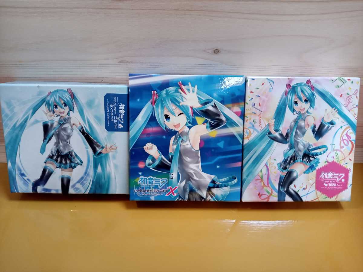 初音ミク Project DIVA X Project DIVA extend Thank you 1826Days Blu-ray DVD ...