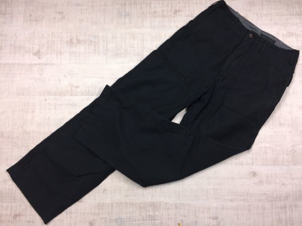 bartack バータック system-u 京都デニムブランド アメカジ シンプル 定番古着 ワークパンツ ボトムス メンズ SS 紺(XSサイズ以下)｜売買されたオークション情報 ...