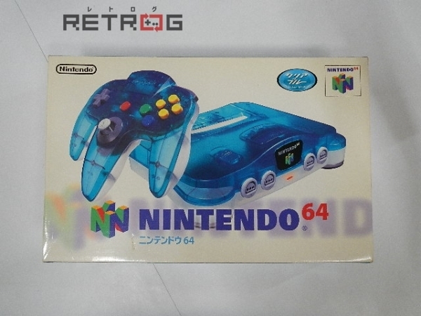 ニンテンドウ64 クリアブルー N64 ニンテンドー64(本体、アクセサリー)｜売買されたオークション情報、yahooの商品情報をアーカイブ公開 - オークファン（aucfan.com）