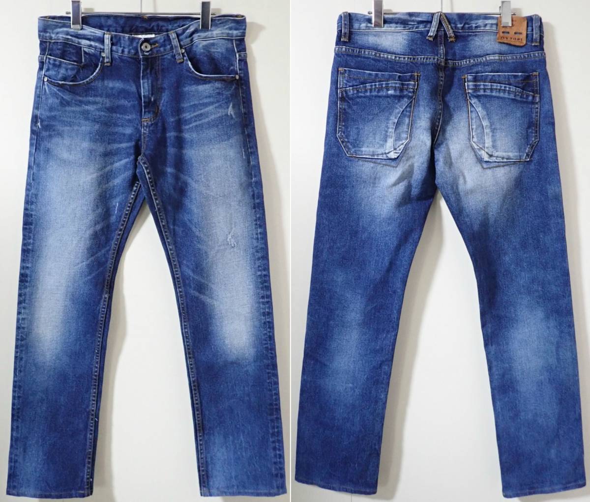 2338/ DY7981 Denim POUR HOMME W31 84㎝ ジーンズ ビンテージ加工 ダメージ加工 デニム ジーパン パンツ ...