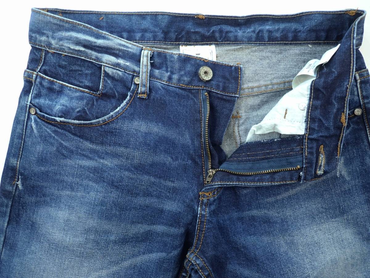 2338/ DY7981 Denim POUR HOMME W31 84㎝ ジーンズ ビンテージ加工 ダメージ加工 デニム ジーパン パンツ ...