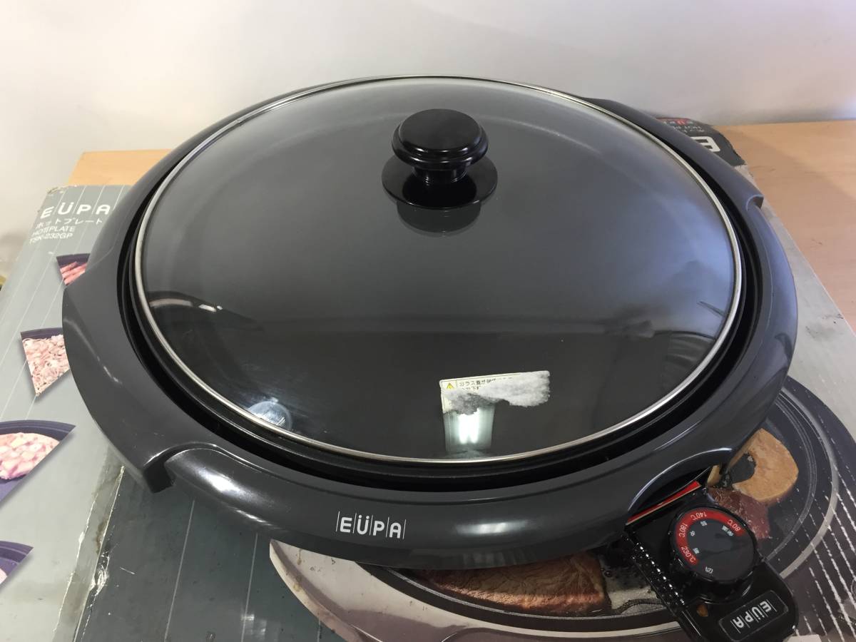 ホットプレート EUPA お好み焼き鉄板 焼肉プレート TSK-232GP これからの季節に是非 90900207(ホットプレート)｜売買されたオークション情報、yahooの商品情報を ...