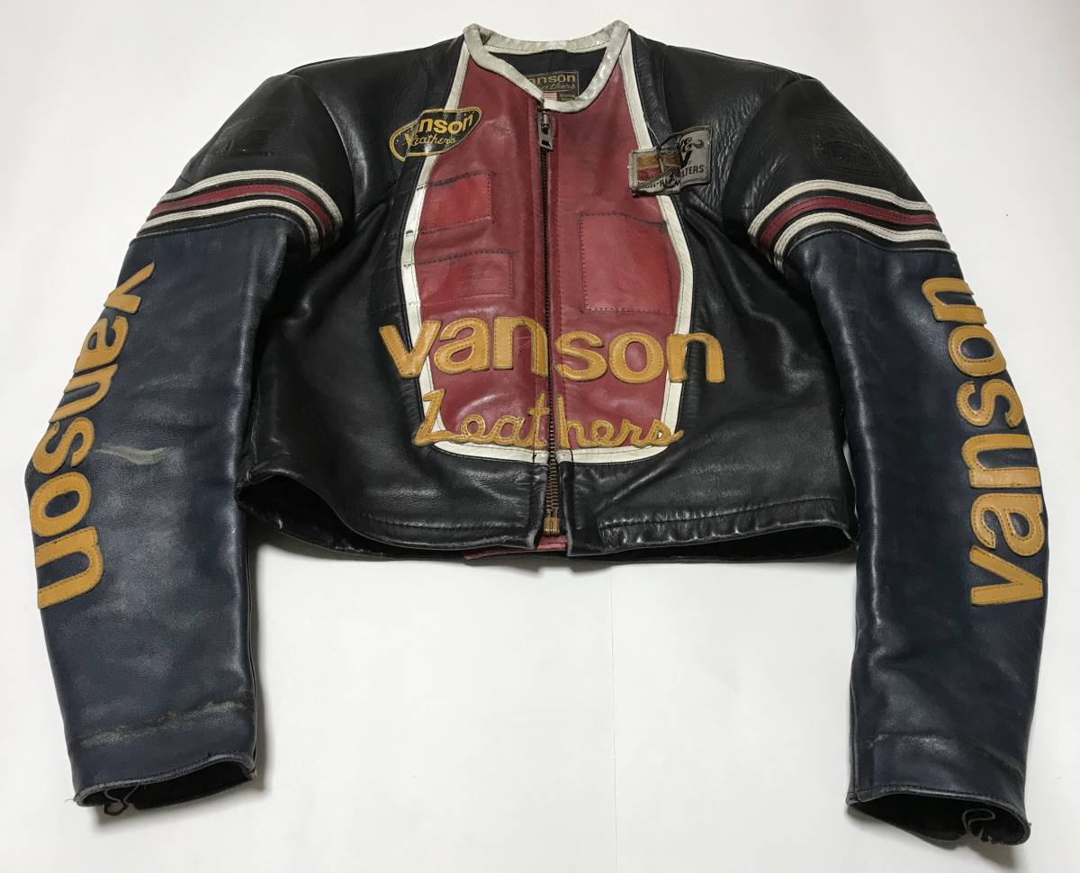 VANSON バンソン シングル ライダース ジャケット カスタム ONE STAR ワンスター TALON サイズ 38(ライダースジャケット)｜売買されたオークション情報、yahooの商品 ...