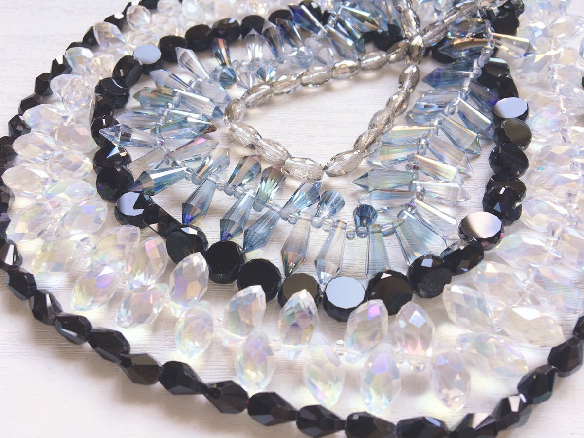 xc 404/現品限りSALE ガラスビーズ mix5連set(ガラス)｜売買されたオークション情報、yahooの商品情報をアーカイブ公開 ...