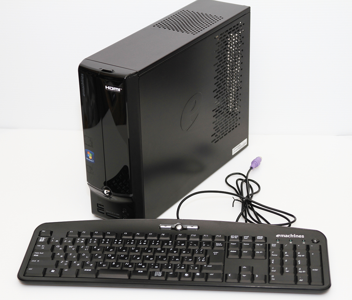 eMachines EL1360-H12D AMD E-350/メモリ4G/HDD400GB/Windows10Home-64bit(イー ...