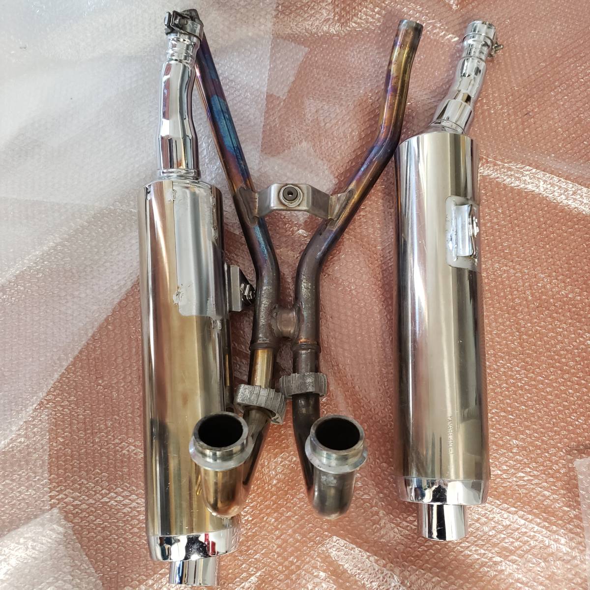 TRX850 純正マフラー4NXフルエキ サイレンサー4NX(マフラー本体（純正）)｜売買されたオークション情報、yahooの商品情報を ...