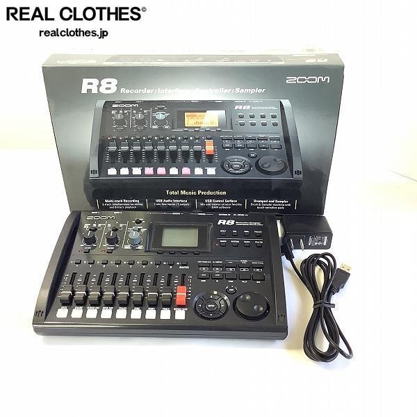 ZOOM/ズーム R8 Recorder:Interface:Controller:Sampler マルチトラックレコーダー 簡易 み ...