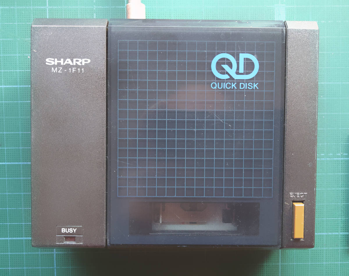 シャープ QUICK DISK DRIVE MZ-1F11 クイックディスクドライブ(その他)｜売買されたオークション情報、yahooの商品情報をアーカイブ公開 - オークファン（aucfan ...