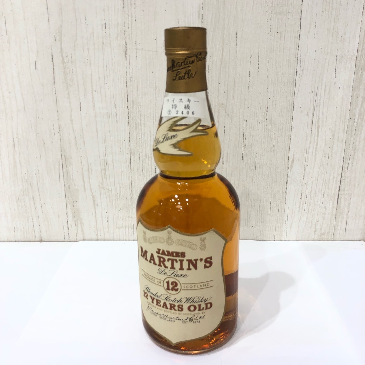 JAMES MARTINS ジェームス マーティン 12年 デラックス オールド ウイスキー(スコッチ)｜売買されたオークション情報 ...