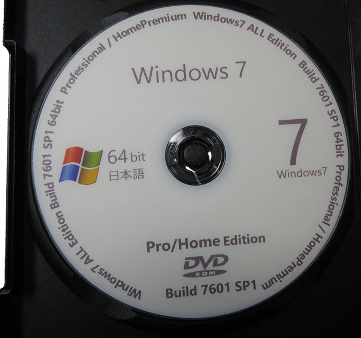 Windows7 ＜Pro/Home 1ライセンス＞+＜Windows7 SP1 インストールディスク 32bit＆64bit 全エディション ...
