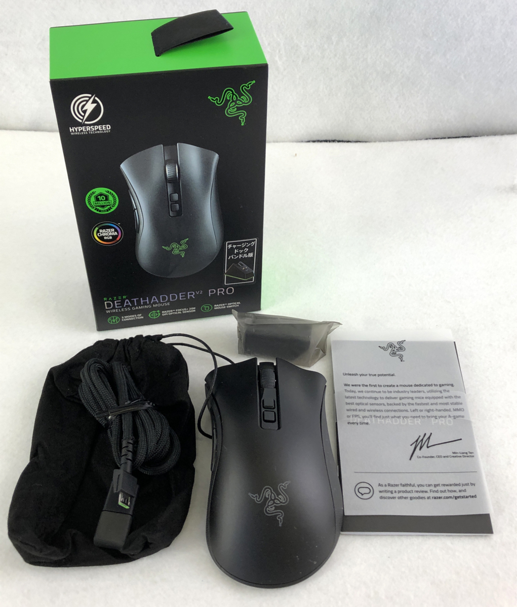 品 ワイヤレスゲーミングマウス DEATHADDER V2 PRO RAZER(ワイヤレスマウス)｜売買されたオークション情報、yahooの商品情報をアーカイブ公開 - オークファン ...