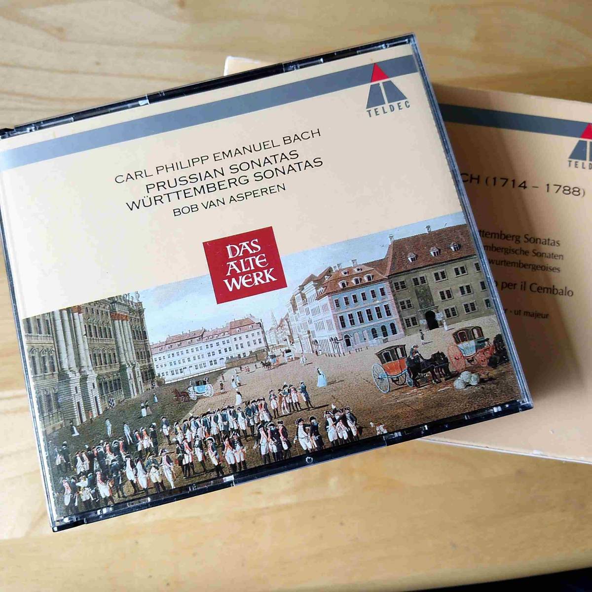CD/輸入盤/TELDEC/3枚組 C.P.E.バッハ プロイセン ソナタ集 ヴュルテンブルク ソナタ集 アスペレン チェンバロ N13(器楽)｜売買されたオークション情報、yahooの商品 ...