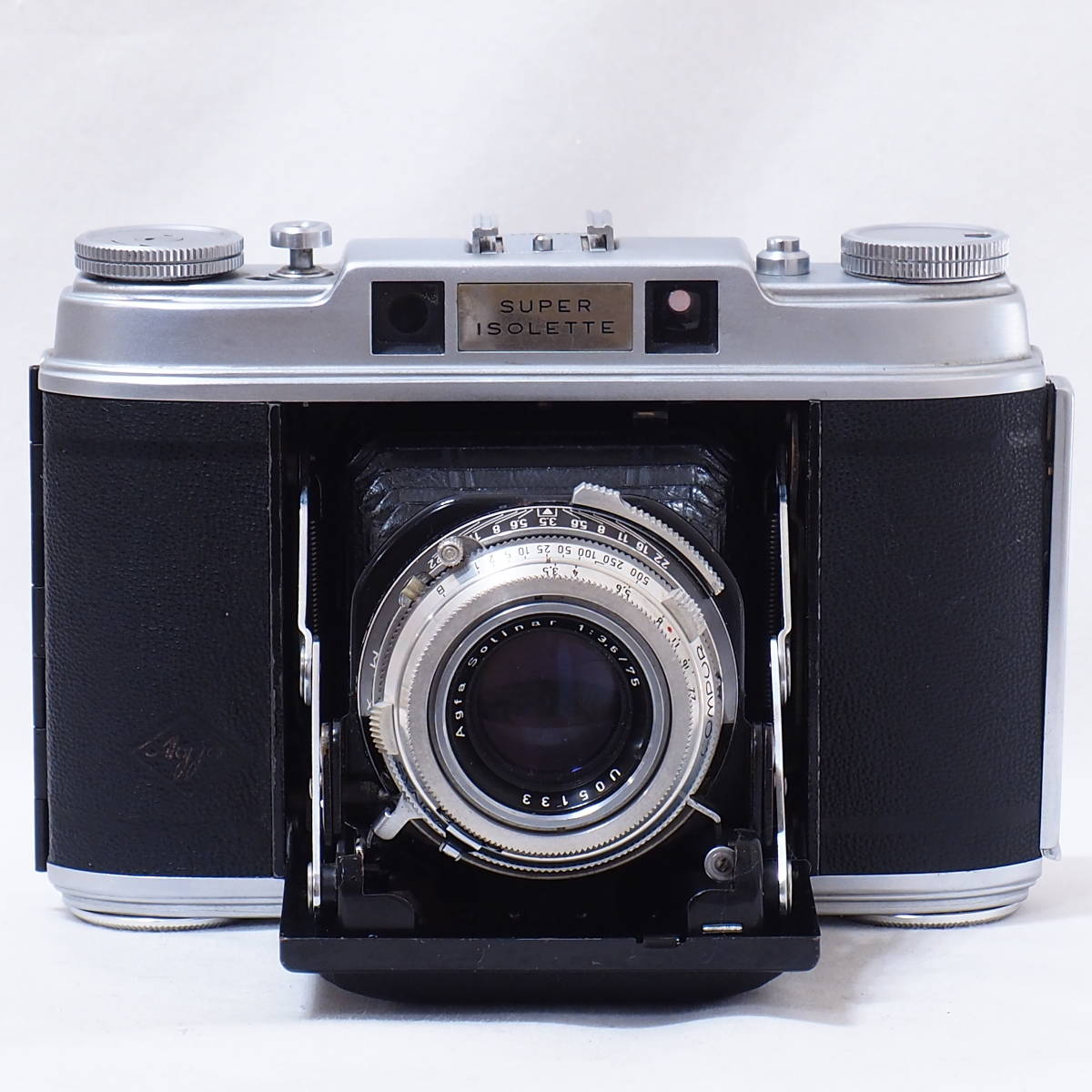 Agfa SUPER ISOLETTE Solinar 75mm F3.5 With SYNCHRO-COMPUR 6x6 120 Roll ...