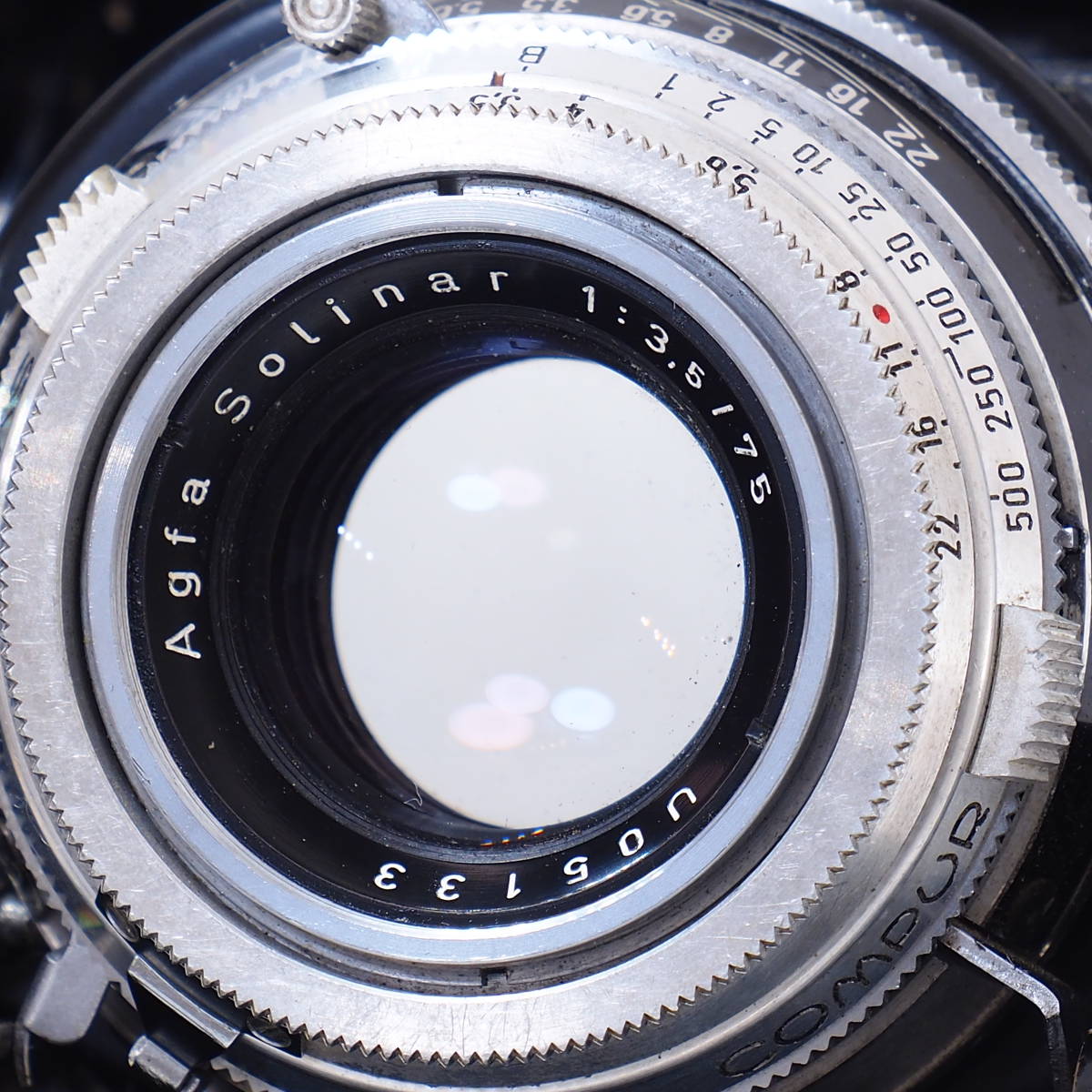 Agfa SUPER ISOLETTE Solinar 75mm F3.5 With SYNCHRO-COMPUR 6x6 120 Roll ...