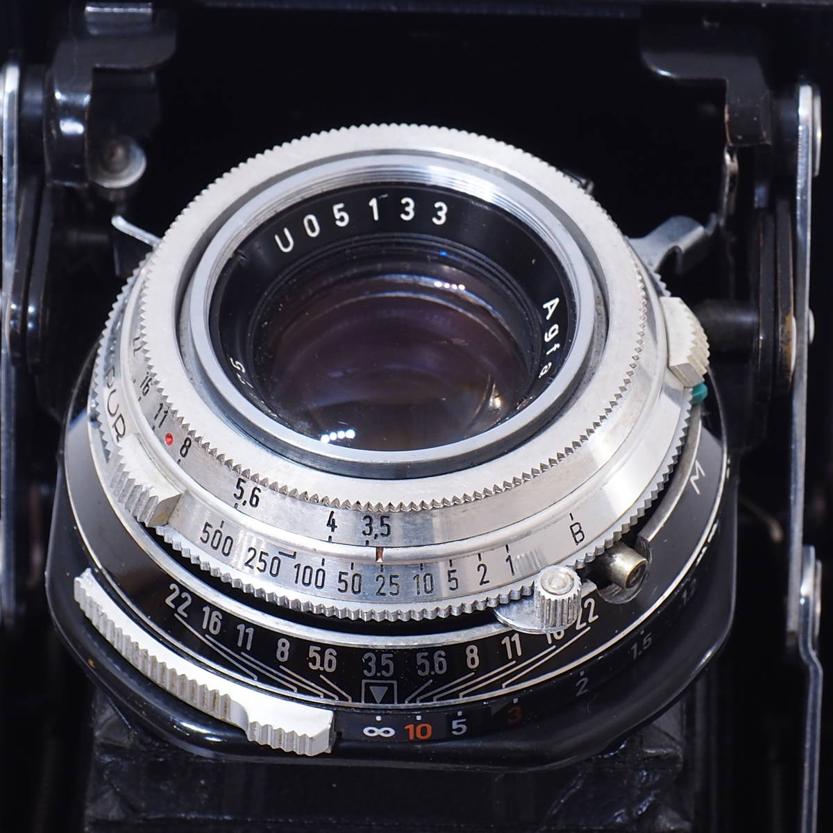 Agfa SUPER ISOLETTE Solinar 75mm F3.5 With SYNCHRO-COMPUR 6x6 120 Roll ...