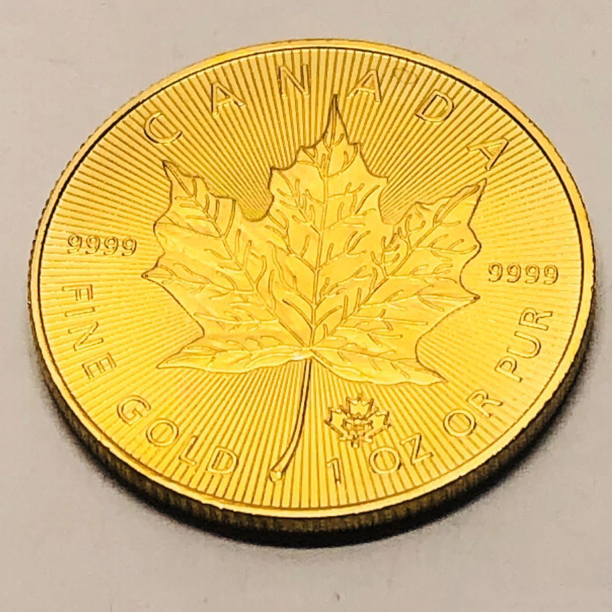 カナダ メイプルリーフ金貨 エリザベス女王 uc1直径39.88mm 量目24g(金)｜売買されたオークション情報、yahooの商品情報をアーカイブ公開 - オークファン（aucfan.com）