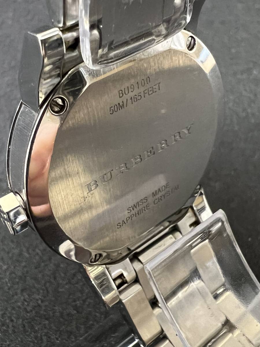 BURBERRY 腕時計 メンズ バーバリー クォーツ シルバー BU9100 品 1076(バーバリー)｜売買されたオークション情報 ...