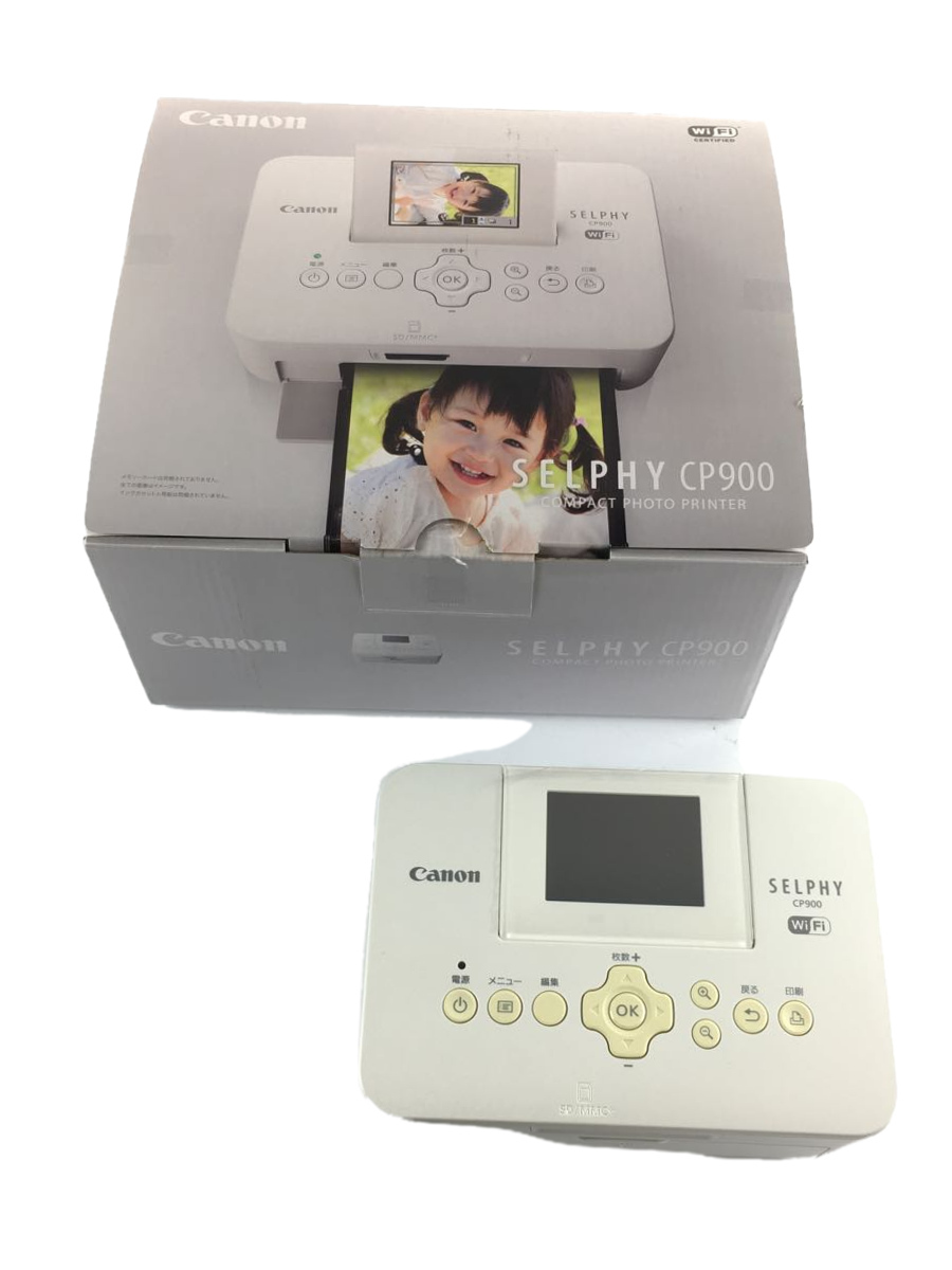 CANON 5960B004/プリンタ SELPHY CP900 WH ホワイト /インクジェット/キャノン(キヤノン)｜売買された ...