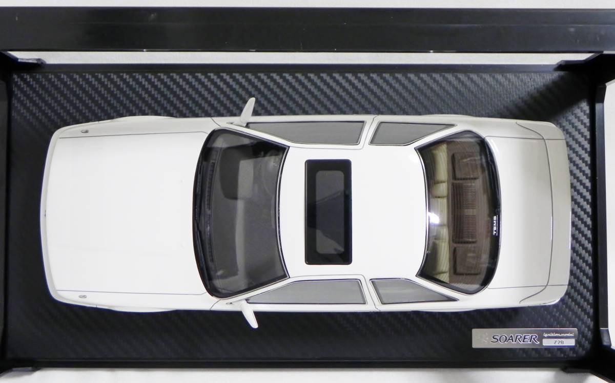 IG 1325 1/18 Toyota Soarer Z20 2.0GT-TWIN TURBO L White イグニッションモデル トヨタ ...