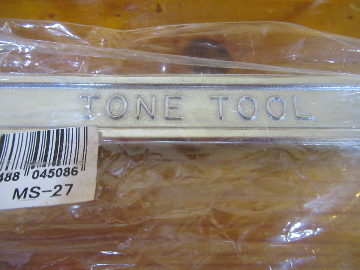 56457-6 TONE TOOLトネ 27mm MS Cr-V JAPAN HKO3Y コンビネーションスパナ レンチ(コンビネーション ...