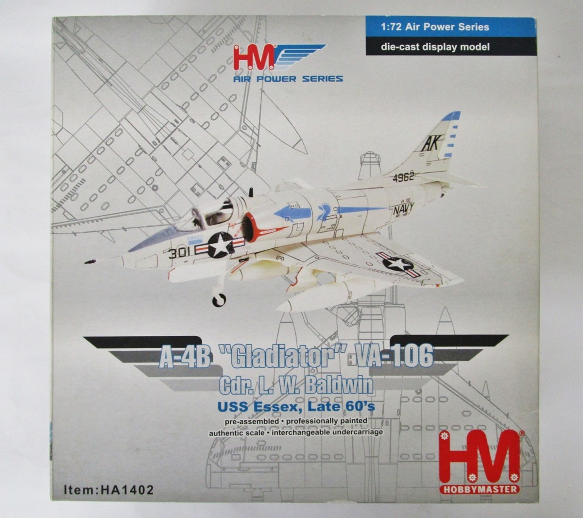 HOBBY MASTER ホビーマスター 1/72 HA1402 A-4B Gladiator VA-106 ジャンク tht112908 ...