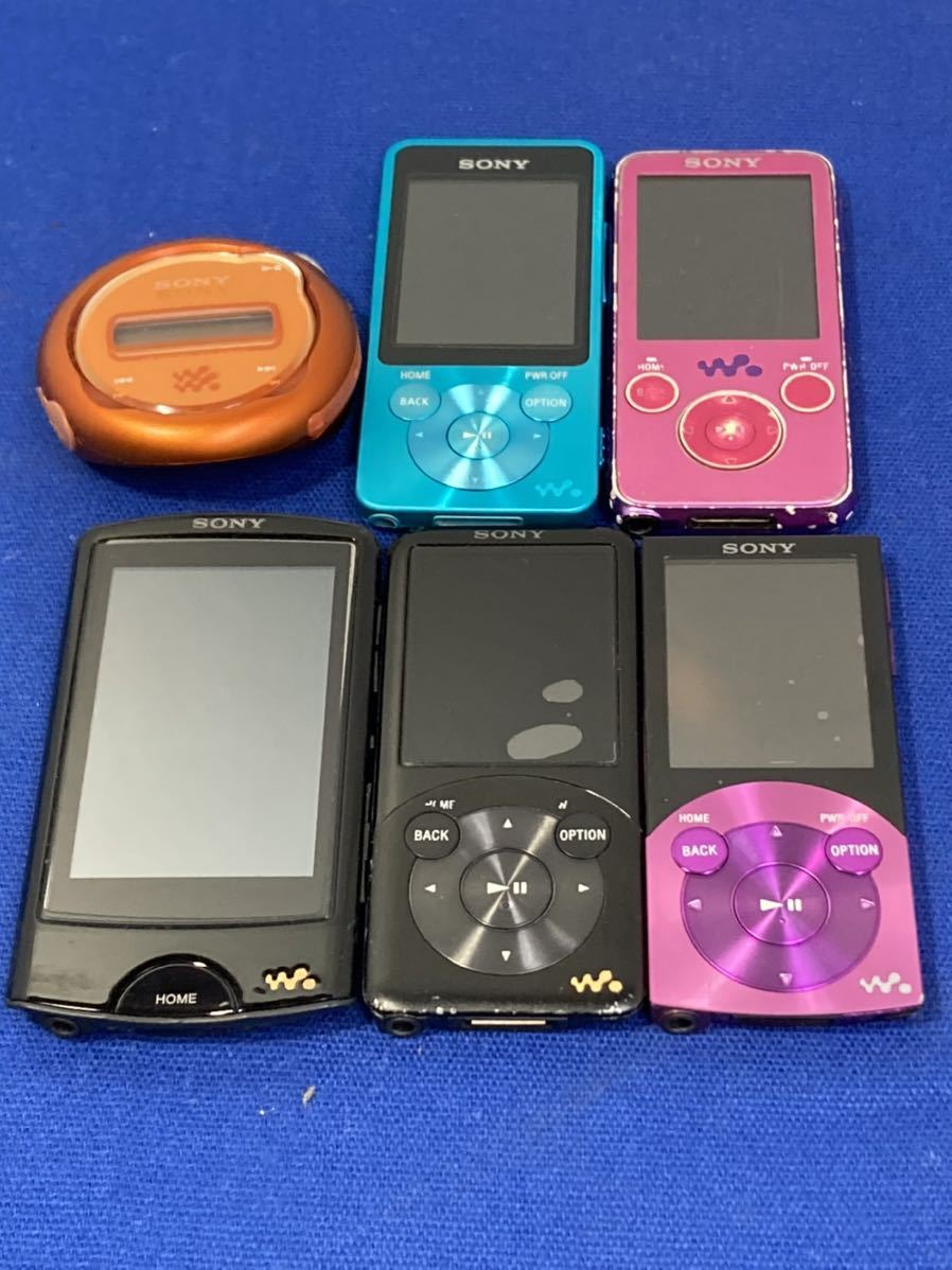#ZA-30 5台 SONY ソニー デジタルウォークマン WALKMAN NW-A865/NW-S754/NW-S745/NW-S14/NW-S638F/NW-E105(本体)｜売買された ...