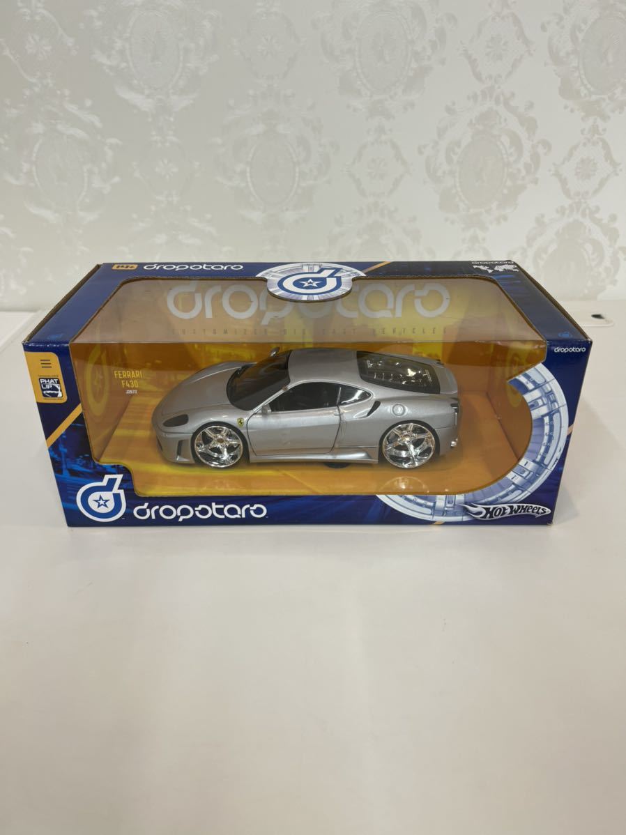 HOT WHEELS DROPSTARS 1:20 FERRARI F430 SILVER フェラーリ ホットウィール GST121905 ...