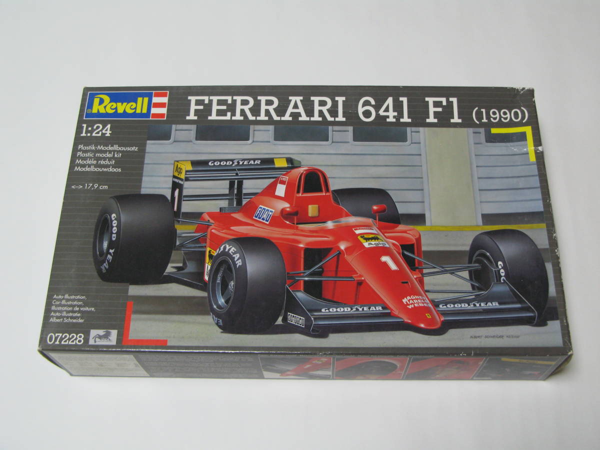 1/24 レベル フェラーリ 641 F1 1990 Revell(フォーミュラ)｜売買されたオークション情報、yahooの商品情報をアーカイブ公開 - オークファン（aucfan.com）
