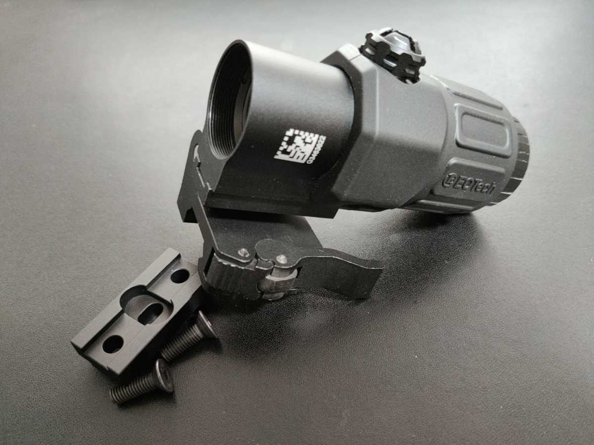 EVOLUTION GEAR製 EOTECH G33 MAGNIFIER BK MILSPEC UNITY FAST RISER OPTIC ...