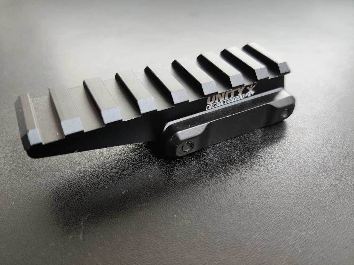 EVOLUTION GEAR製 EOTECH G33 MAGNIFIER BK MILSPEC UNITY FAST RISER OPTIC MOUNT マグニファイア イオテック エボギア ...