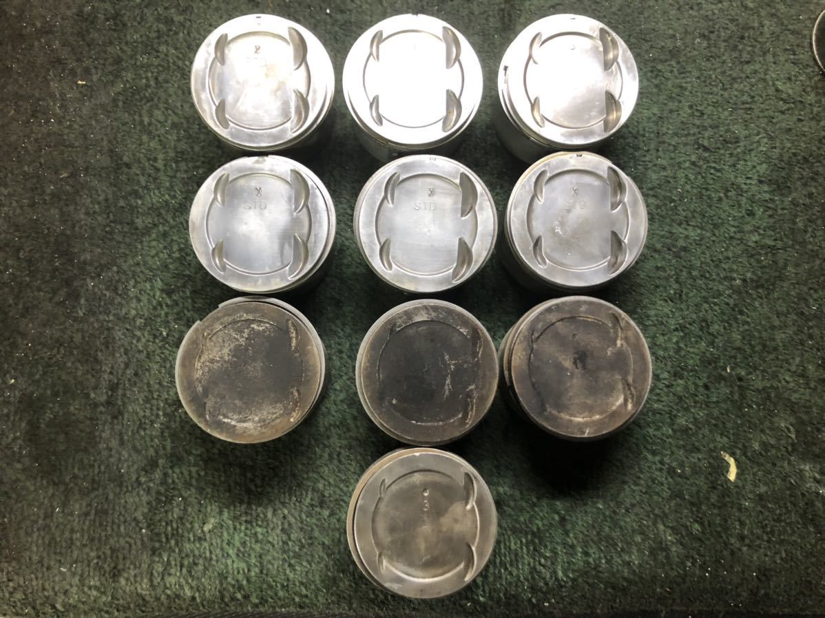 FJ20 NA STDサイズ ピストン 10個 ジャンク 当時もの L型 89ミリ(エンジン部品)｜売買されたオークション情報、yahooの ...