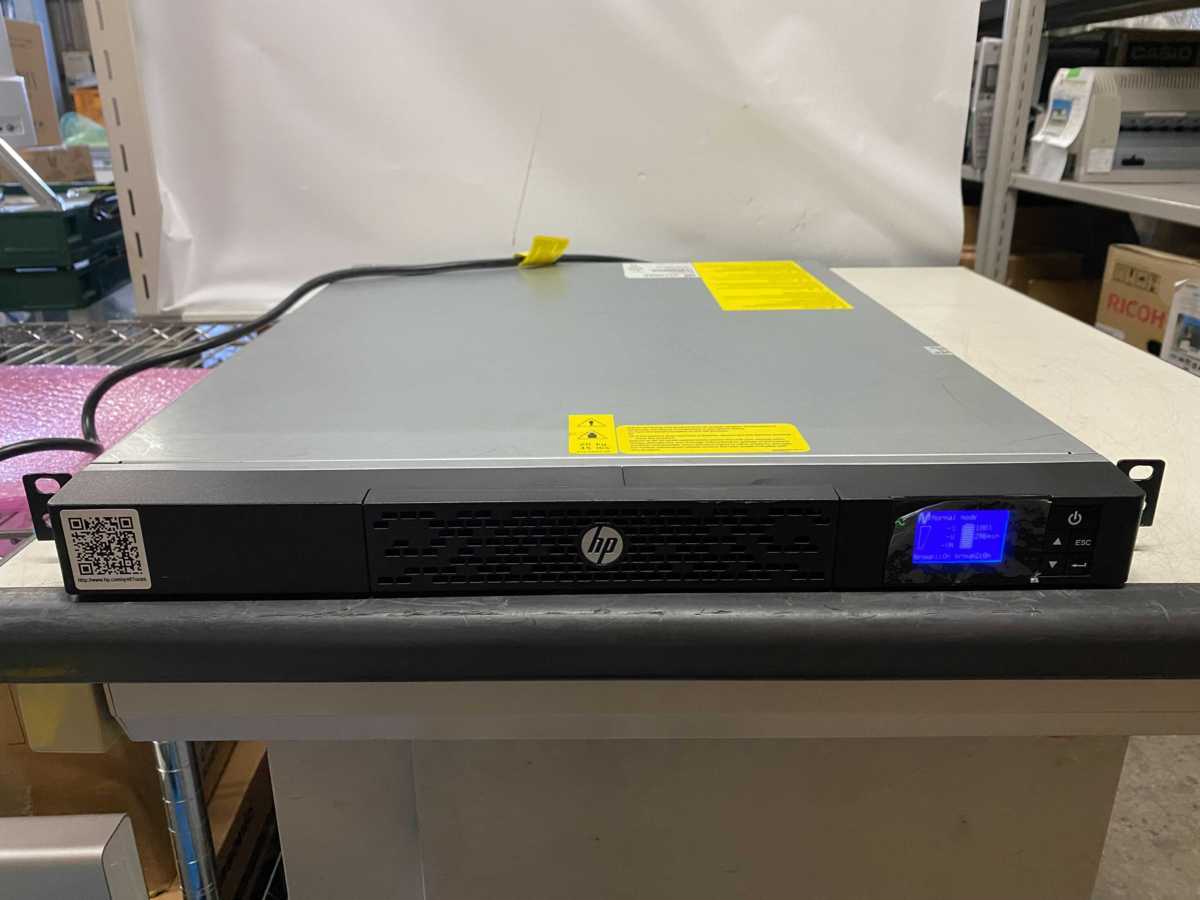 HPE R1500 G4 JP/TWN UPS 100V/120V 50/60Hz 1200VA/900W 無停電電源装置 現状品 024 ...