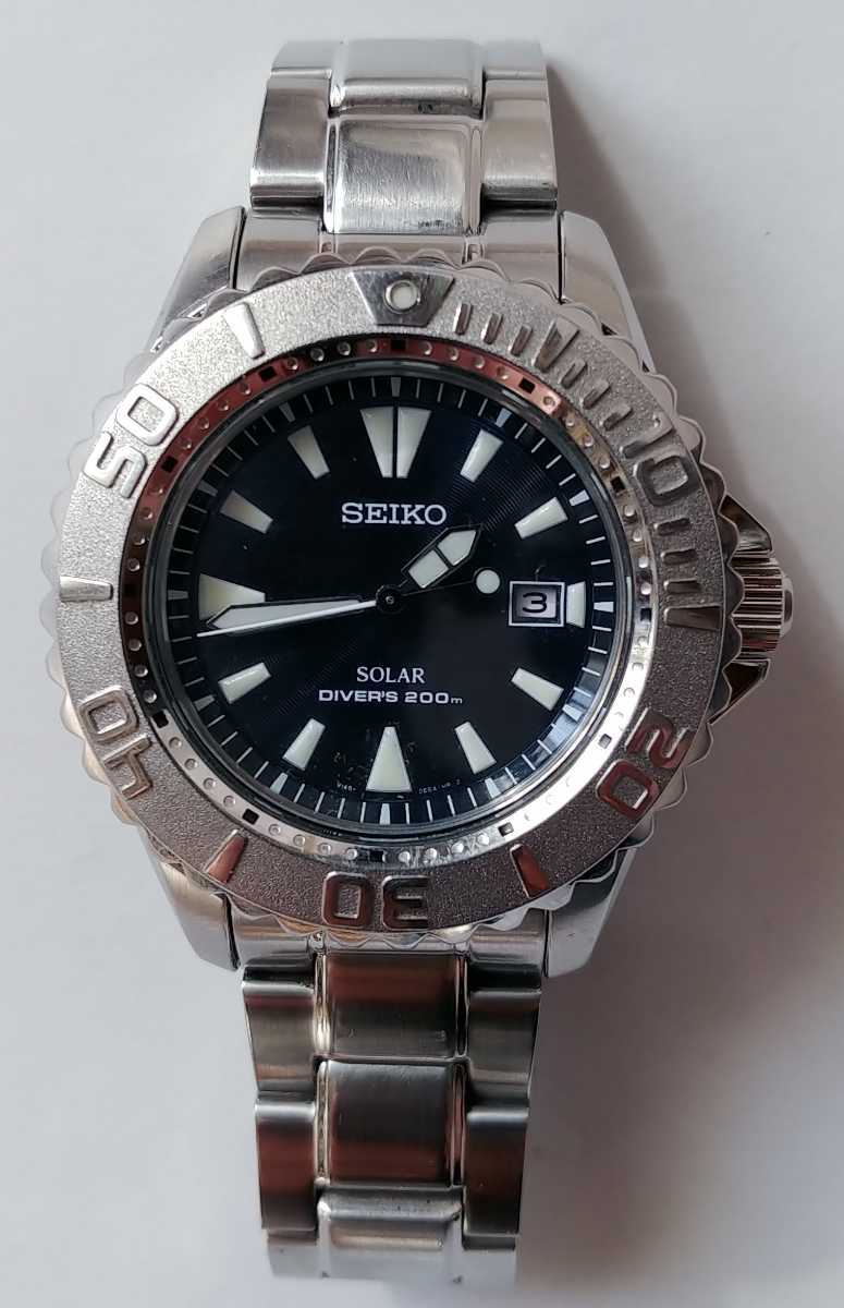 セイコー SEIKO ソーラーダイバーズ腕時計 V145 0CC0 200m検ヨットマスター(プロスペックス)｜売買されたオークション情報 ...