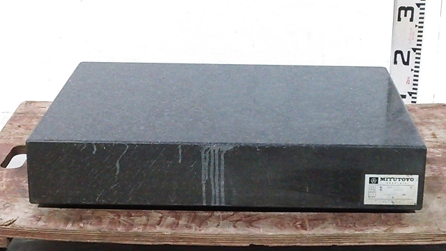 MITUTOYO ミツトヨ 517-114 精密石定盤 600×450mm GRAPLATE グラプレート 定盤 測定 作業台 店舗引取り歓迎 ...