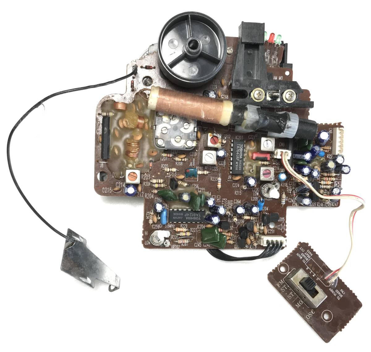 ジャンク ラジオ基板 バーアンテナ バリコン IFT TA7640 TA8124 など部品取りにどうぞ ジャンク(一般)｜売買された ...