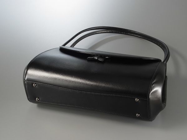 TD7651 キタムラ/Kitamura/The HANDBAG by K レザー 袱紗付き ハンドバッグ/フォーマル/フラップバッグ/鞄 ...