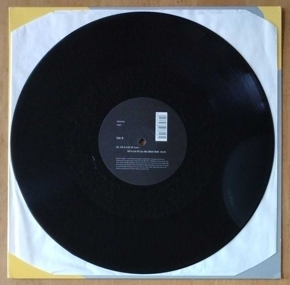 Bjork-Alarm Call 12”シングル Enough Is Enough Mix Rise And Shine Mix All Is ...