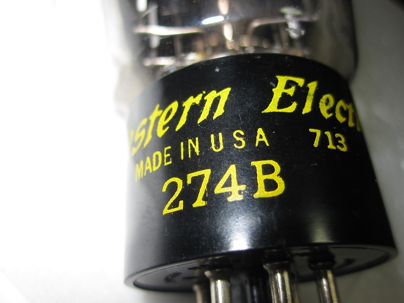 Western Electric銘の274B 1本(真空管)｜売買されたオークション情報、yahooの商品情報をアーカイブ公開 ...
