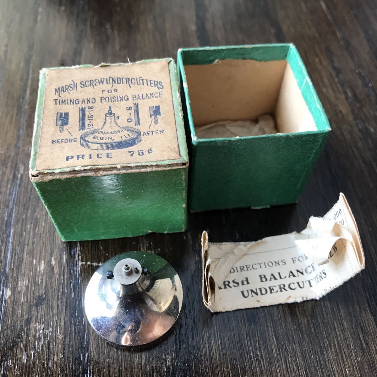 アメリカ製 H.G.Wilson チラネジカッター 元箱 説明書付 ヴィンテージ時計工具(時計用工具)｜売買されたオークション情報、yahoo ...