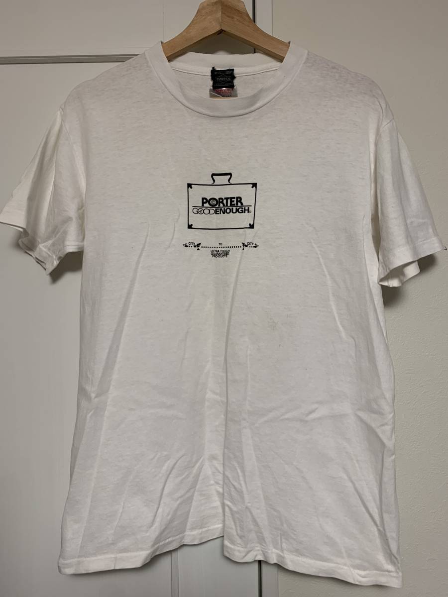 10 初期 グッドイナフ porter good enough Tシャツ 裏腹 90年代 fragment アンダーカバー エイプ Bape m&m AFFA 藤原ヒロシ nigo(半袖T ...